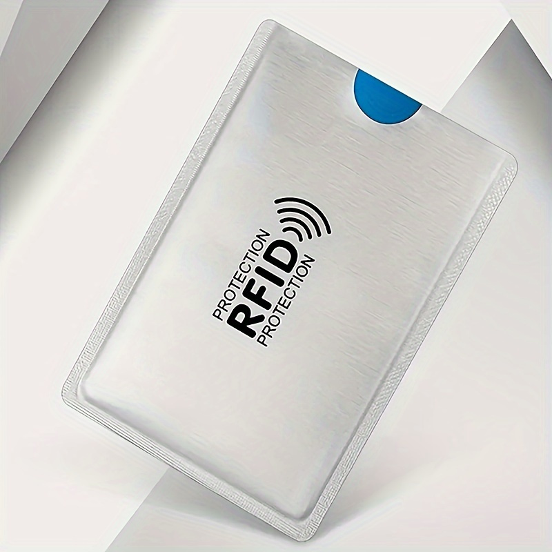 Rfid Blocking Card Sleeves Aluminum Foil Anti theft Nfc - Temu Switzerland
