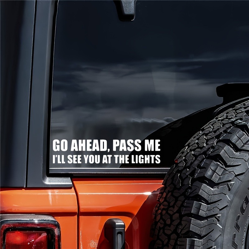 funny car decals sold on Temu New Zealand