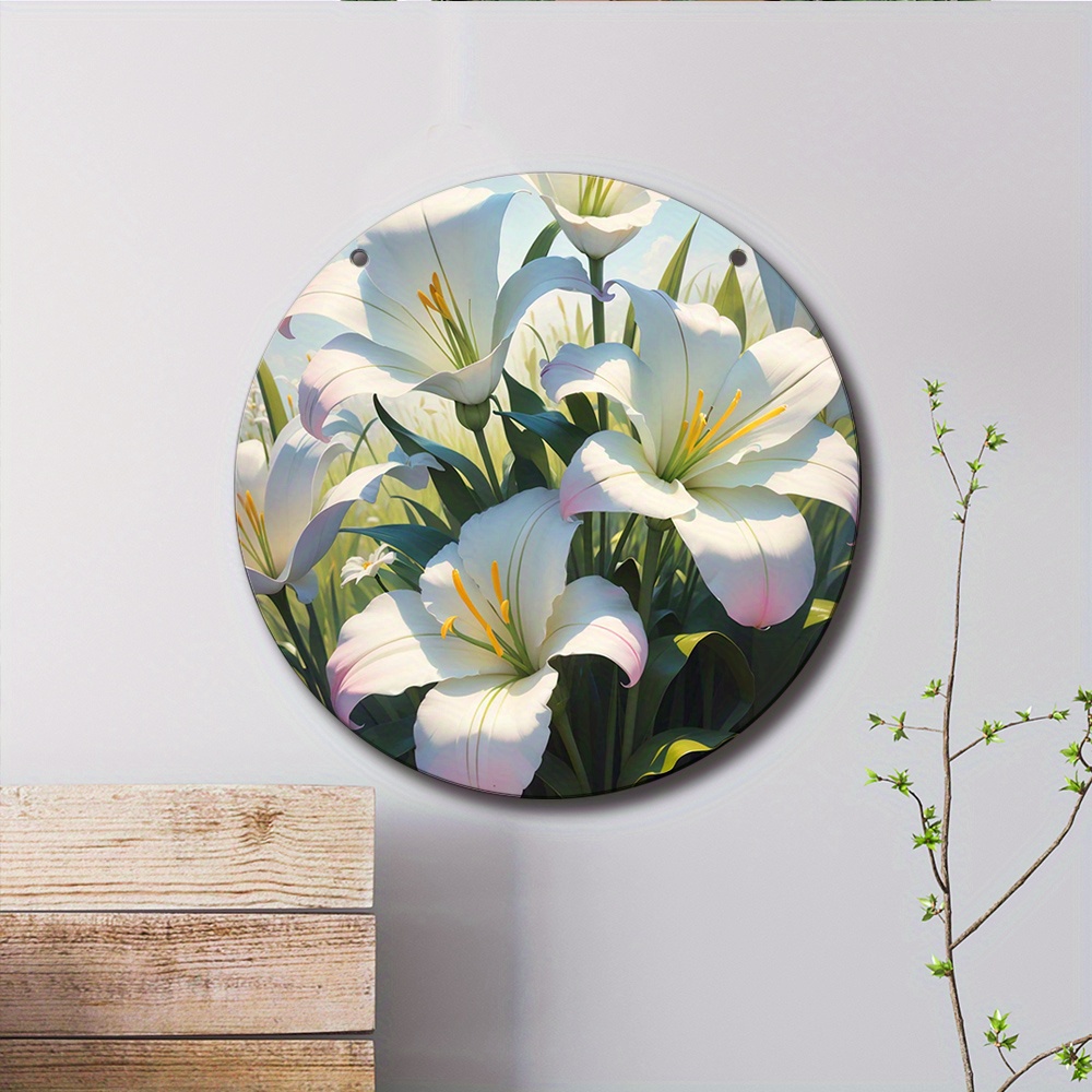 Mother's Day Acrylic Pmma Round Wreath Sign Large - Temu