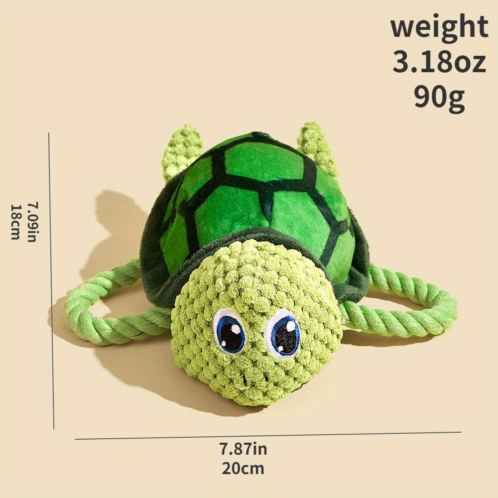Adorable Sea Turtle Plush Dog Toy Durable Chew Interactive - Temu