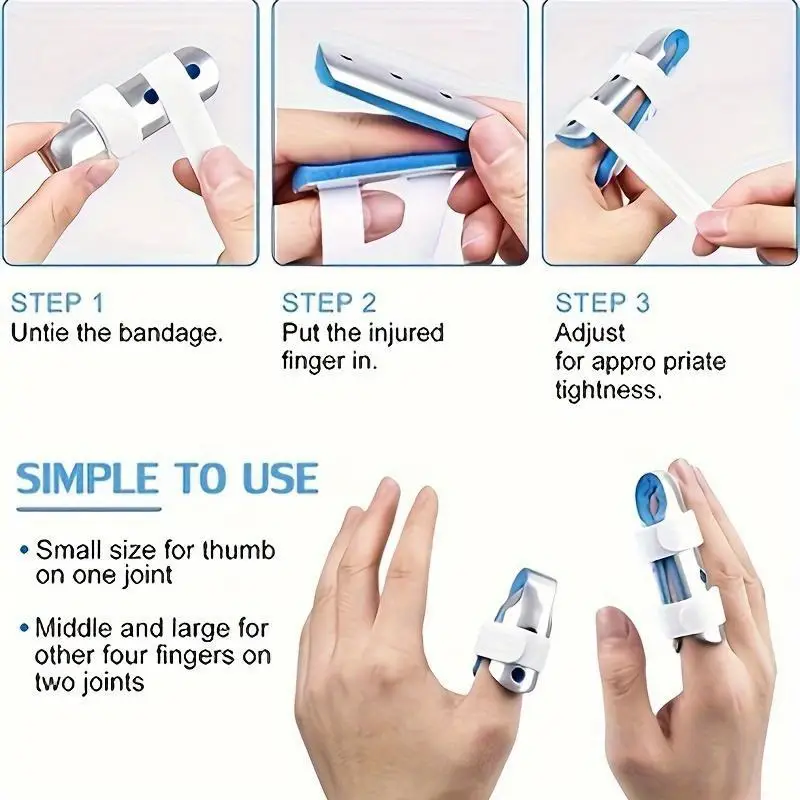 Finger Fixation Splint, Straightening Protector, Finger Joint Corrector ... Finger Fixation Splint, Straightening Protector, Finger Joint Corrector ...