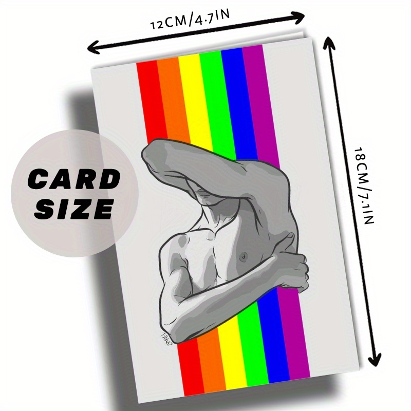 1pc, Funny Pride Card, Gay Pride Month Card For Best Friend, Daughter ...