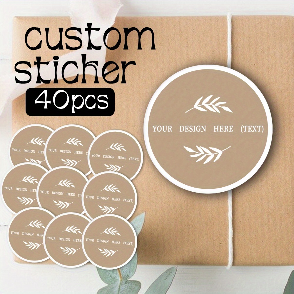 personalised stickers sold on Temu Australia