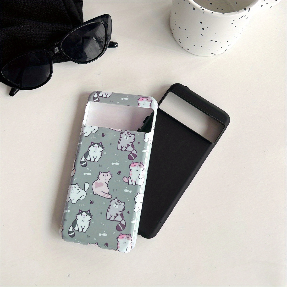 Google Pixel 8 7 6 Pro 8a 7a 6a Case, Cute Animal Series Full-body Dual ...