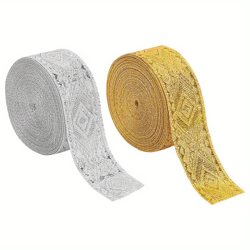 Diy Polyester Jacquard Ribbon Kit Crafting Sewing - Temu