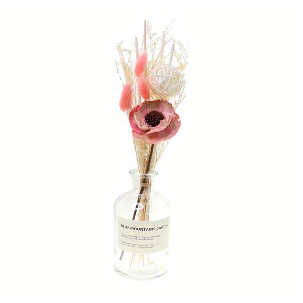 Reed Diffuser Sticks Bottle Included Eucalyptus Leaves Straw - Temu