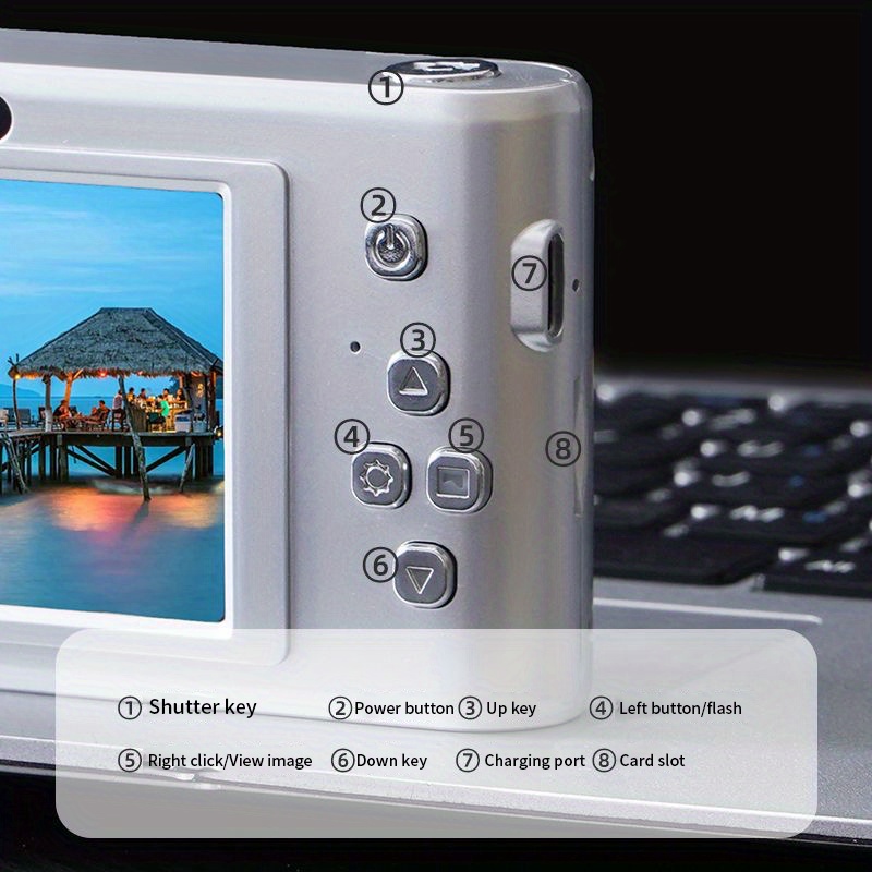 Outdoor & Home Fhd Digital Camera Recorder, 4k Major Student Digital ...