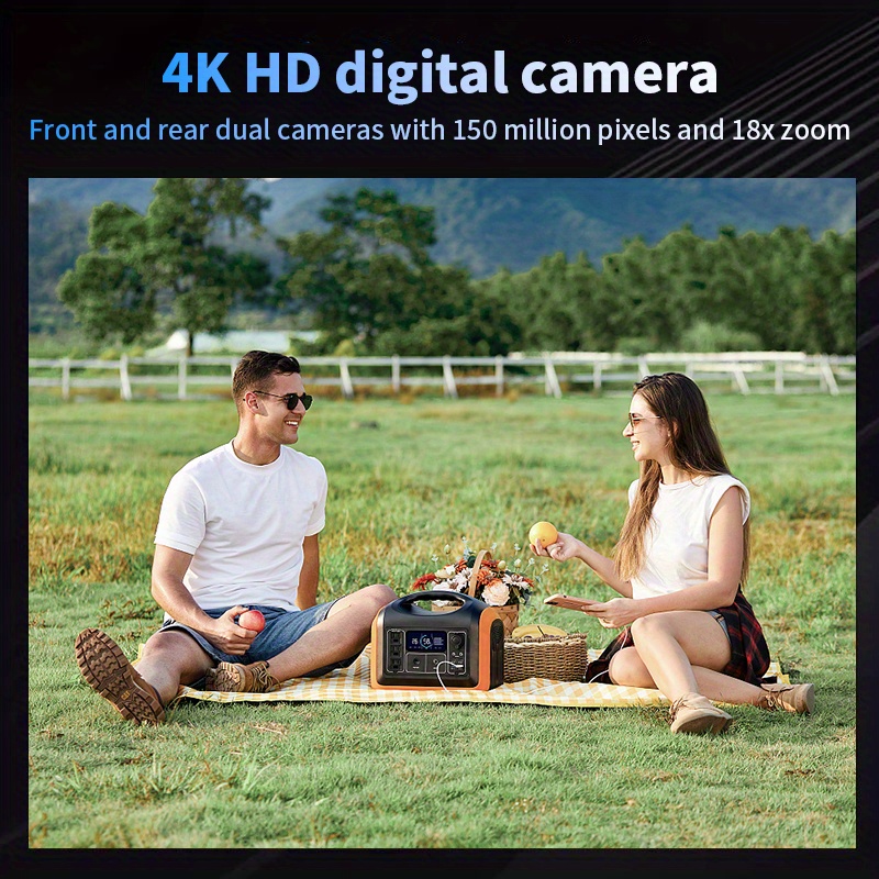 Outdoor & Home Fhd Digital Camera Recorder, 4k Major Student Digital ...