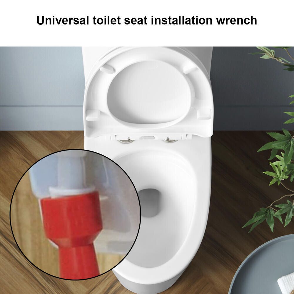Abs Plastic Toilet Seat Wrench Comfort height Open front - Temu France