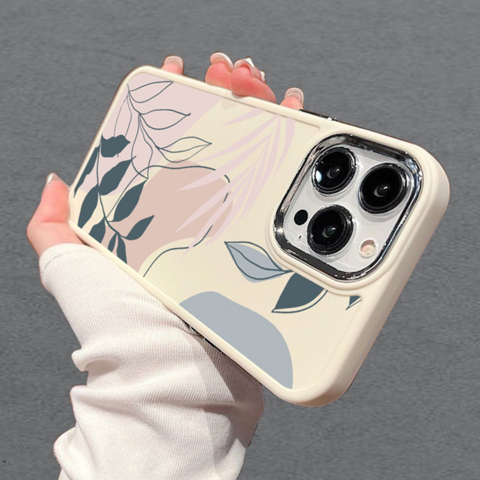 ახალი დიზაინის ნიმუშის თეთრი და შავი ორფერიანი ტელეფონის ყდა - Temu Georgia