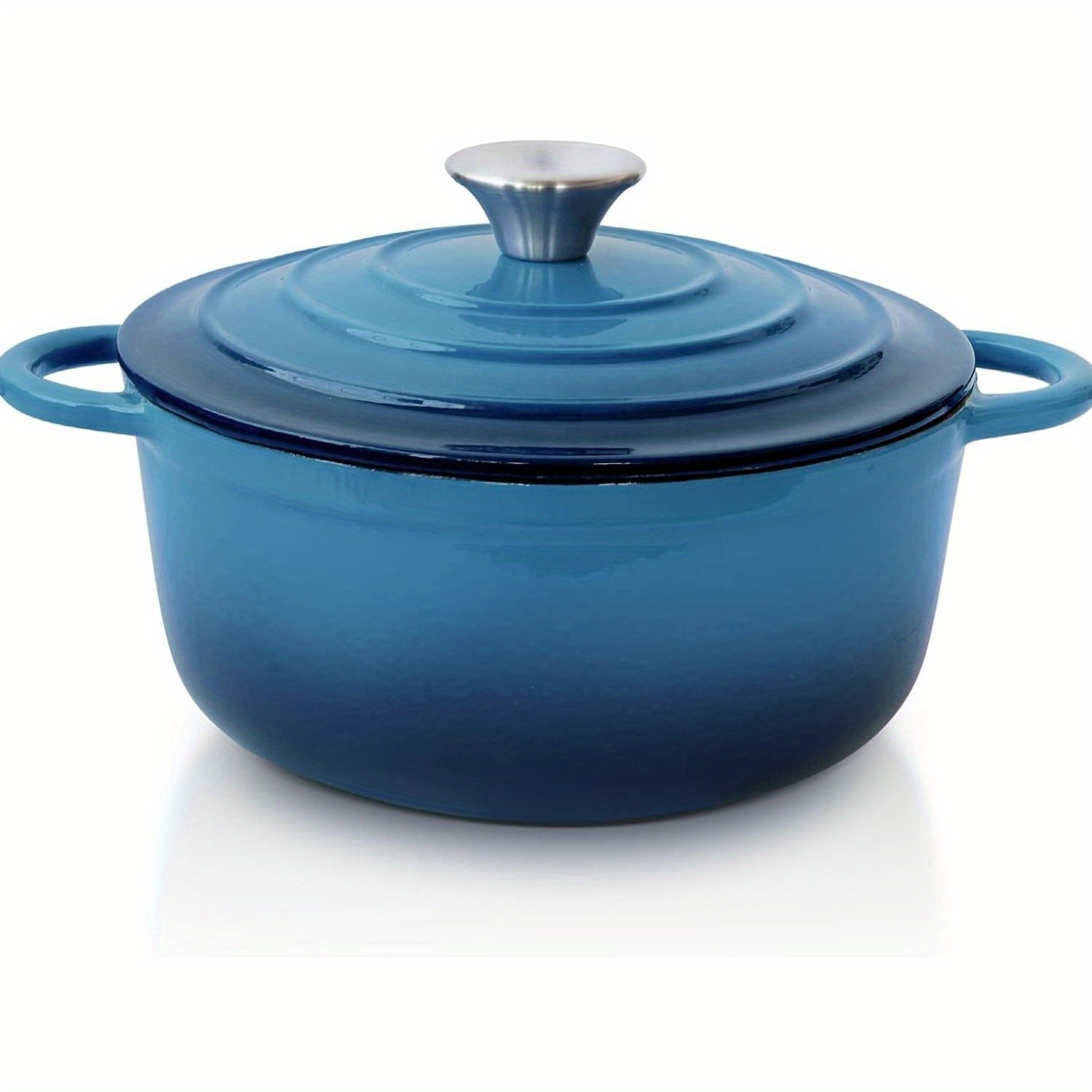 3 Qt Cast Iron Dutch Oven Enamel Coated Cookware Pot Self - Temu