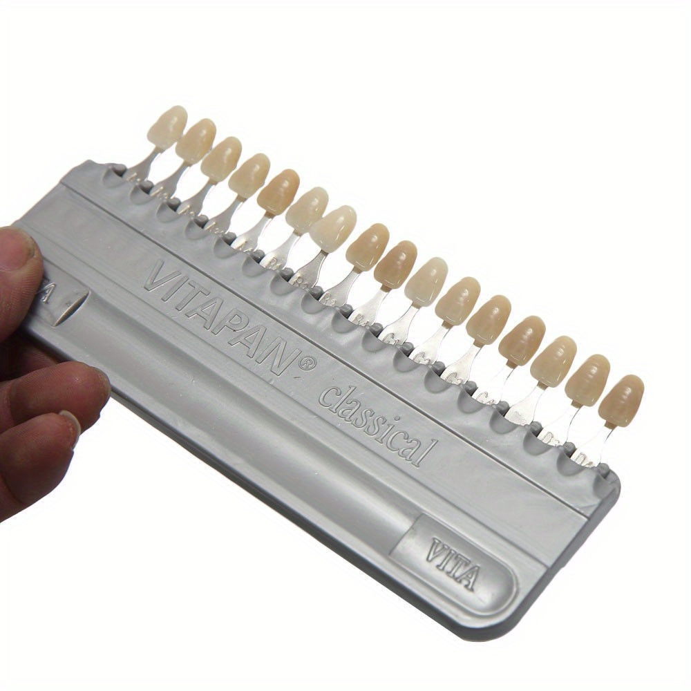 Porcelain Shade Guide Teeth Whitening 16/29 Classic Colors - Temu
