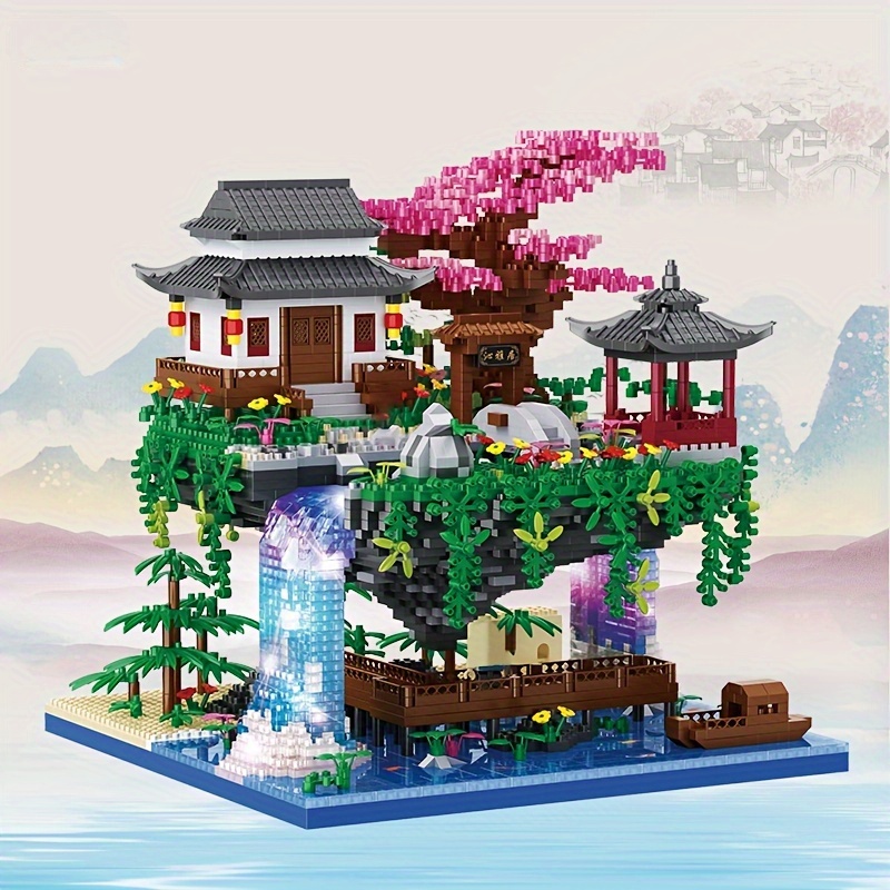 Lego Bonsai Seyaom Mini Architecture Chinoise Du Jardin De Suzhou Avec ...