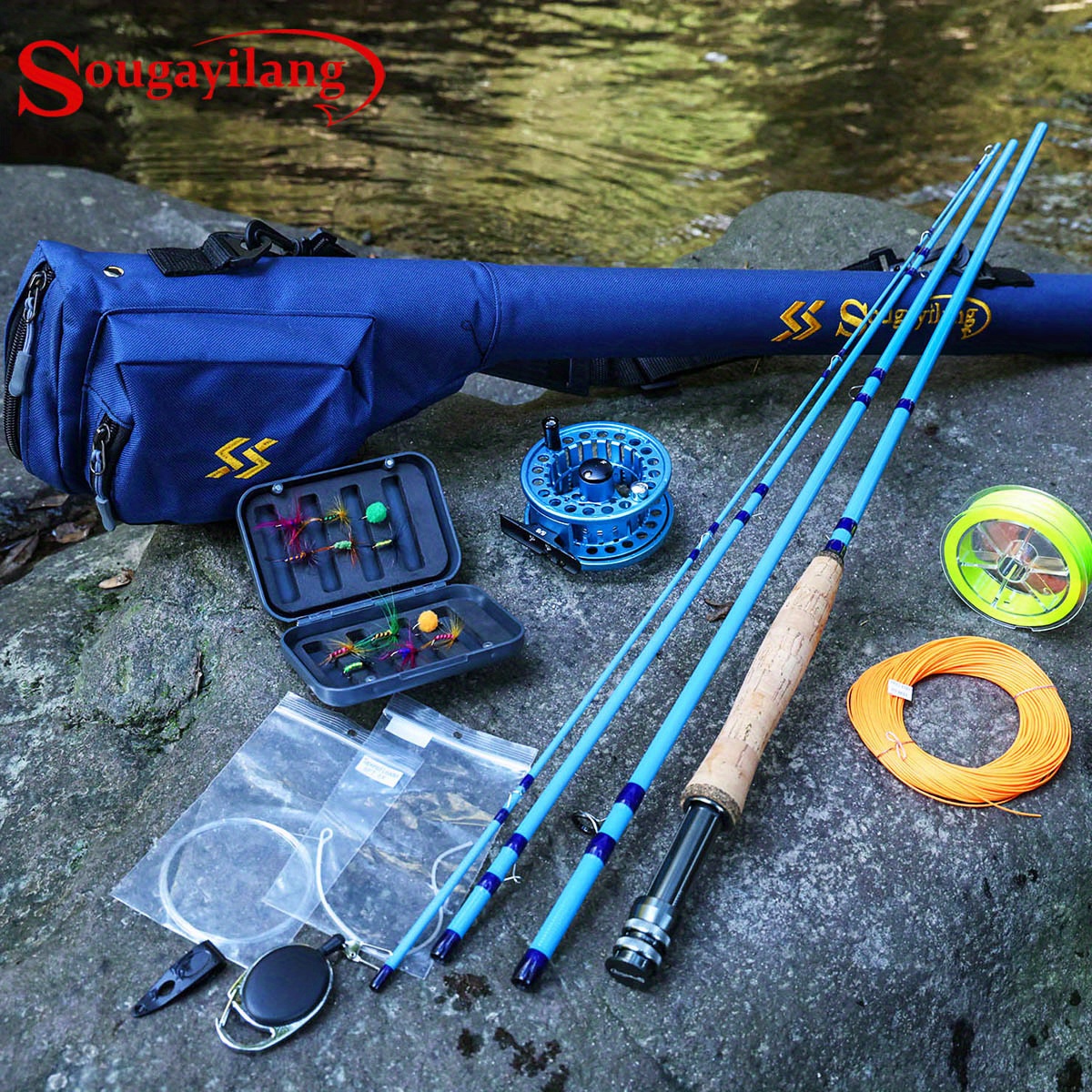fly fishing sold on Temu United States