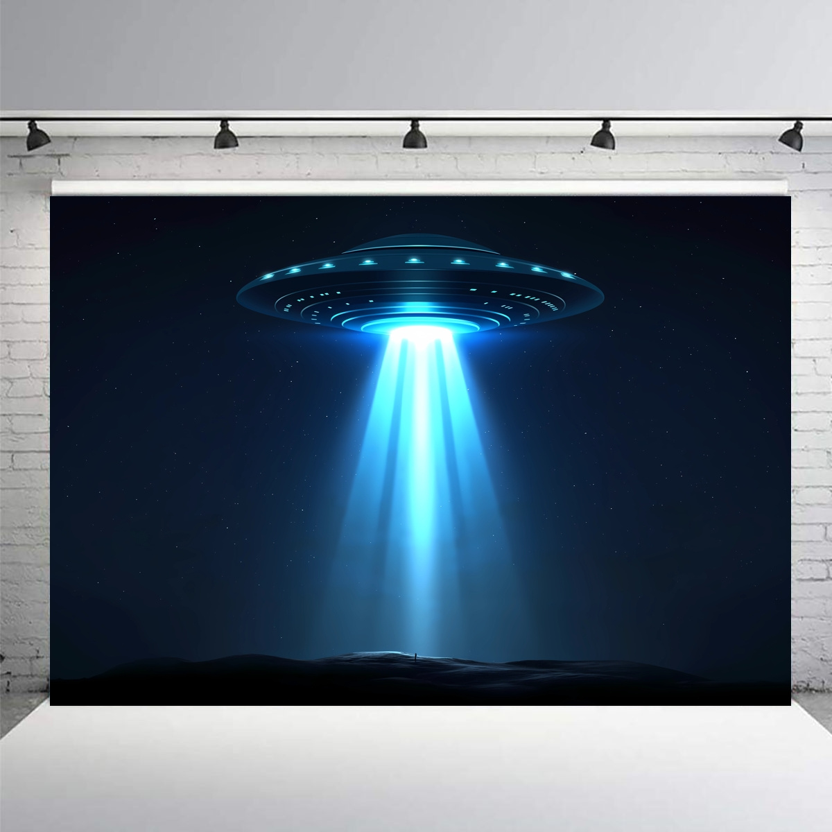 ufo backdrop flying saucer photography background science - Temu
