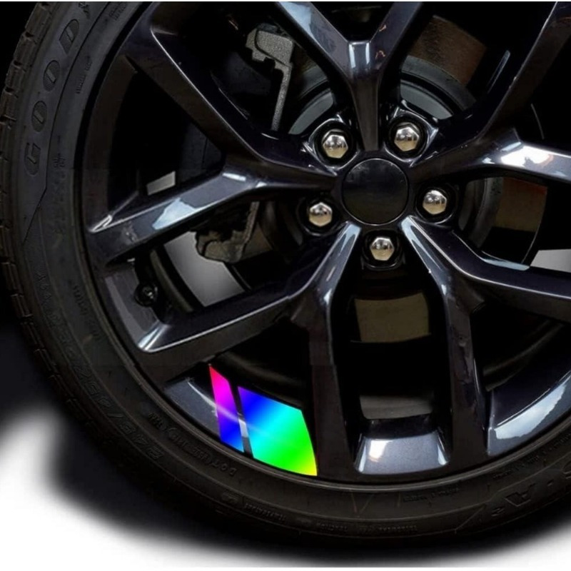 Chevy stickers for rims store
