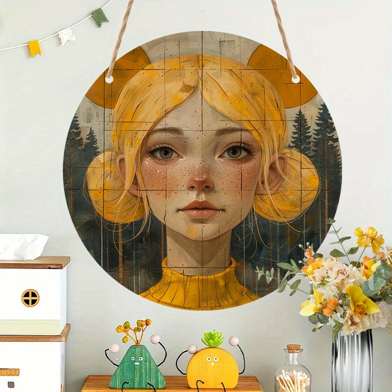 1 kom 5.9*5.9/7.9*7.9 inča 2D drveni znak Suncatcher znak - Temu Croatia