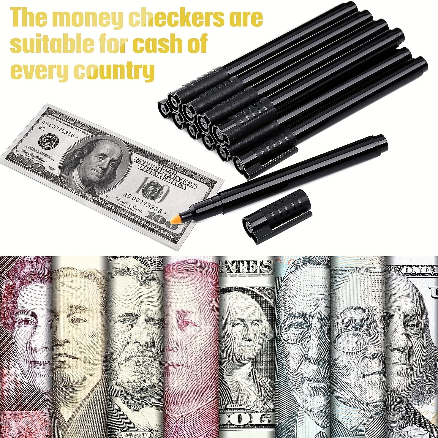 Compact Water Based Money Quick Easy Authenticity Testing - Office ...