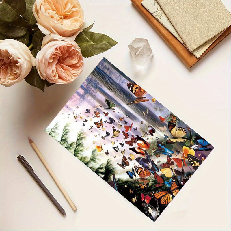 Colorful Butterfly Birthday Card - Perfect For Family & Friends, Unique ...