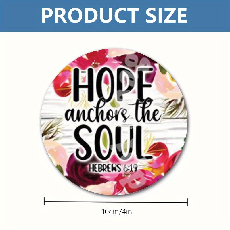 6 Pcs Acrylic Scripture Coasters Set - 4x4 Inch Christian Bible Verse ...