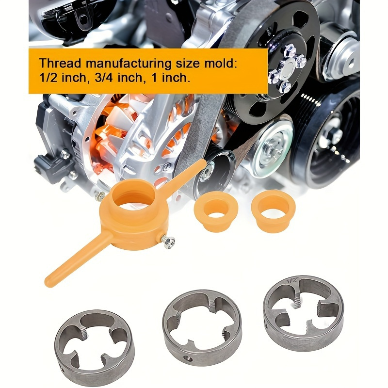 "durable Metal" Pvc Threading Tool Kit Manual Pipe Threader - Temu France