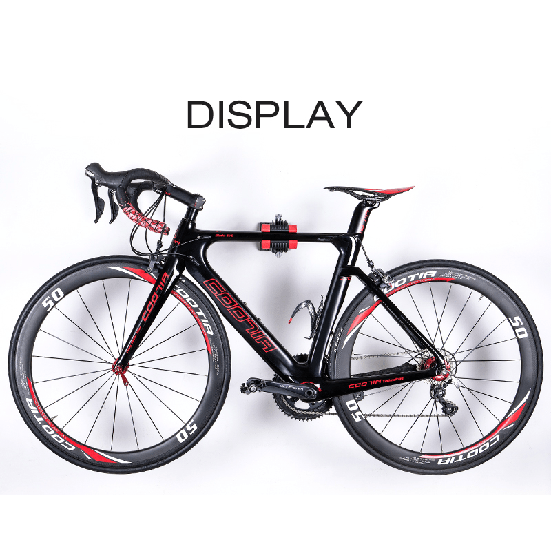 Indoor Bicycle Storage Bike Wall Mount Clamp Mtb Road Bike - Temu