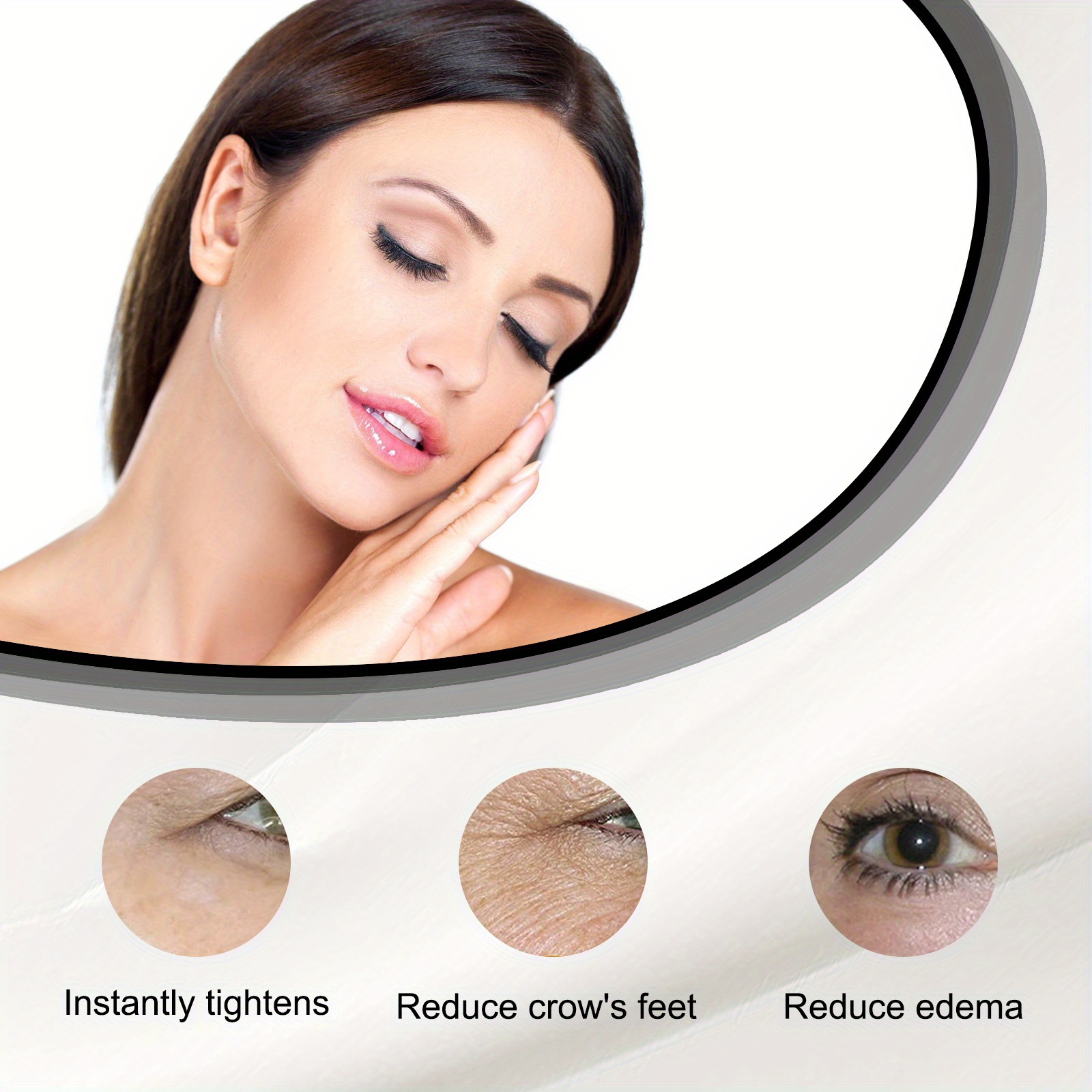 Crema de ochi cu acid hialuronic si vitamina C Strângere - Temu Romania
