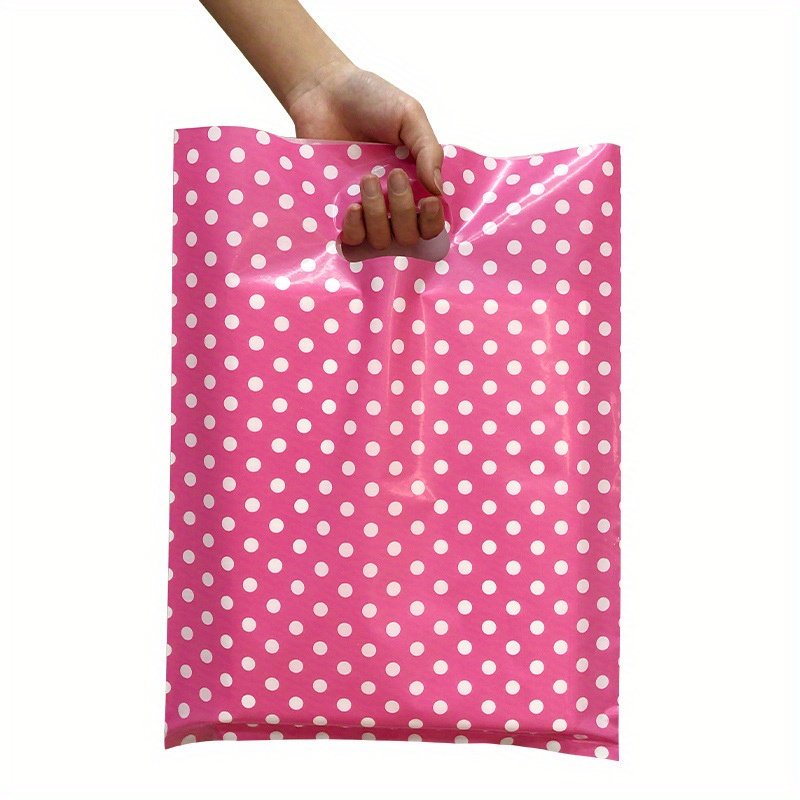 polka dot packaging bags shopping tote Temu United Kingdom