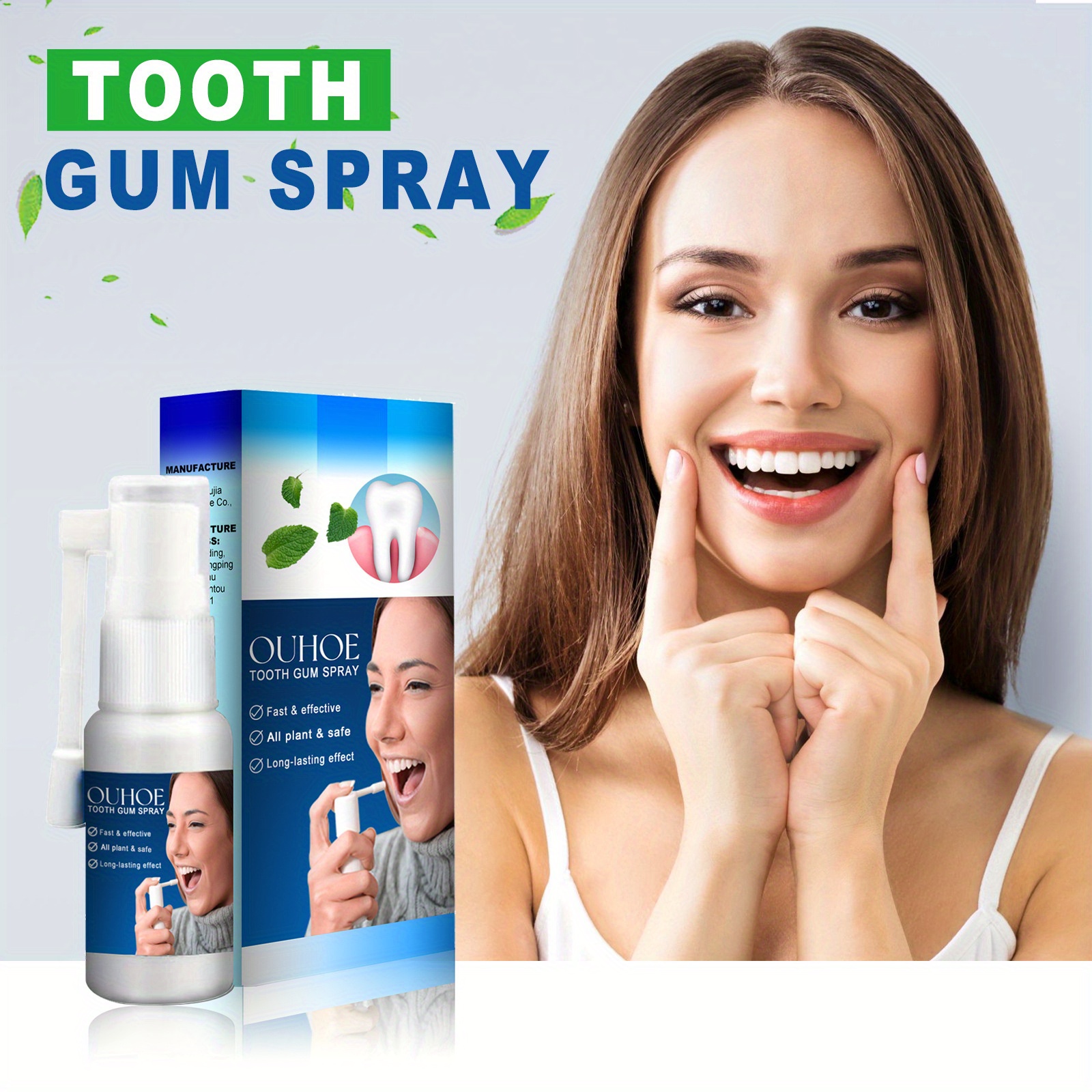 Tooth Gum Spray Dental Repair Formula Gum Care - Temu South Africa