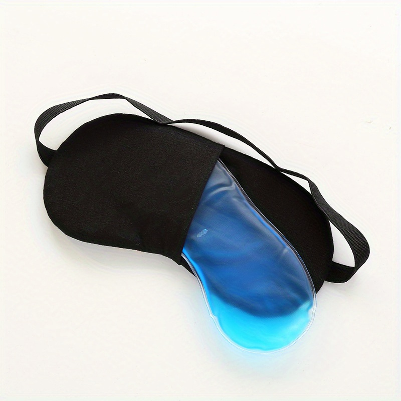 Reusable Gel Ice Pack Eye Mask With Adjustable Strap - Soothing Cooling ...
