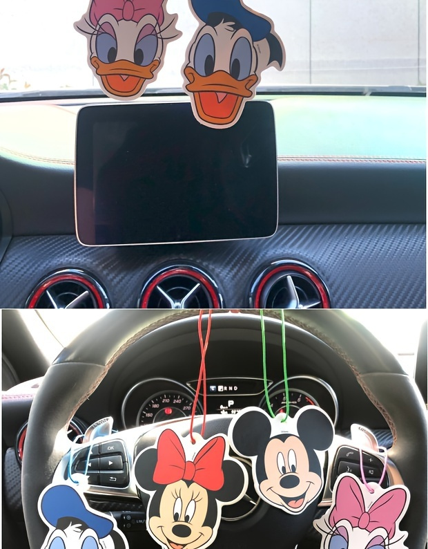 Cute Mickey Car Fragrance Tablet - Temu