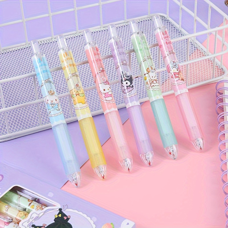 Permanent Markers Set Of 6, Medium Point Type, Smooth Writing Office ...