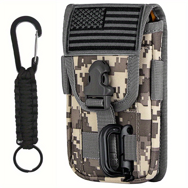 molle phone pouch flag patch keyring d ring Temu United Kingdom