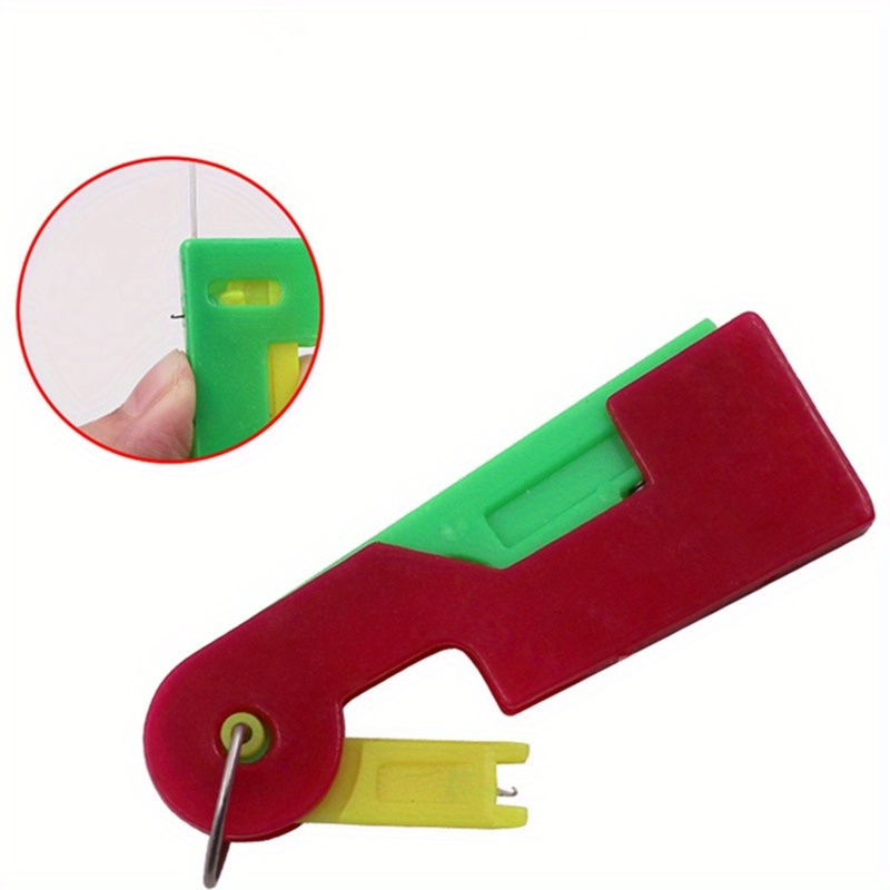 3 Pack Easy Thread Needle Feeders Durable Plastic Manual Sewing Machine ...