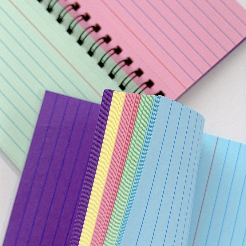 Bloc notes Coloré 1 Pièce Assortiment Couleurs Multiples - Temu Belgium