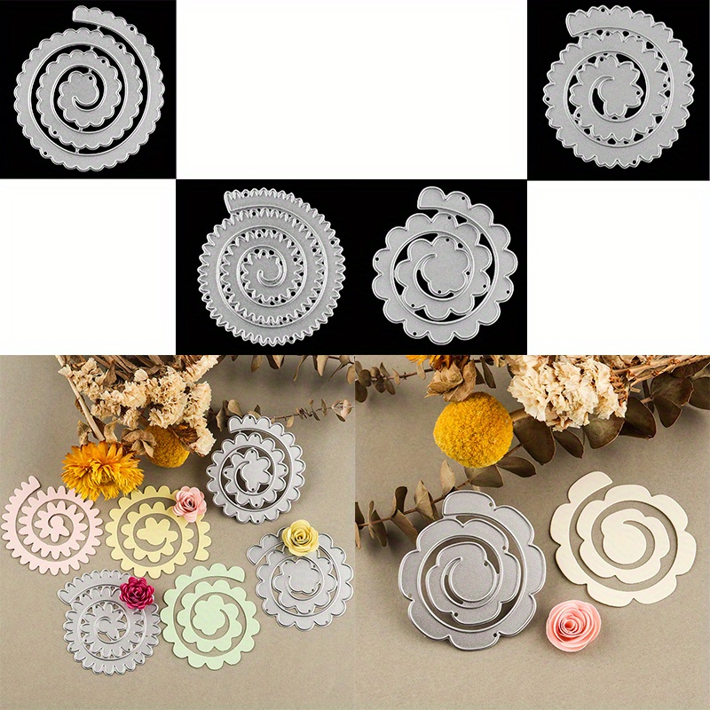 flower die cuts sold on Temu United States