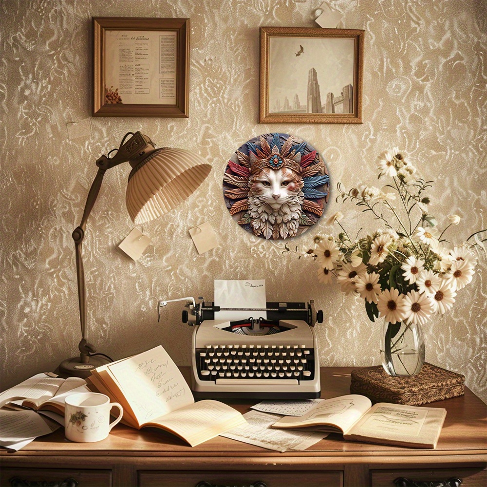 Velicanstveni macic sa krunom od orlovog perja Aluminijumski - Temu