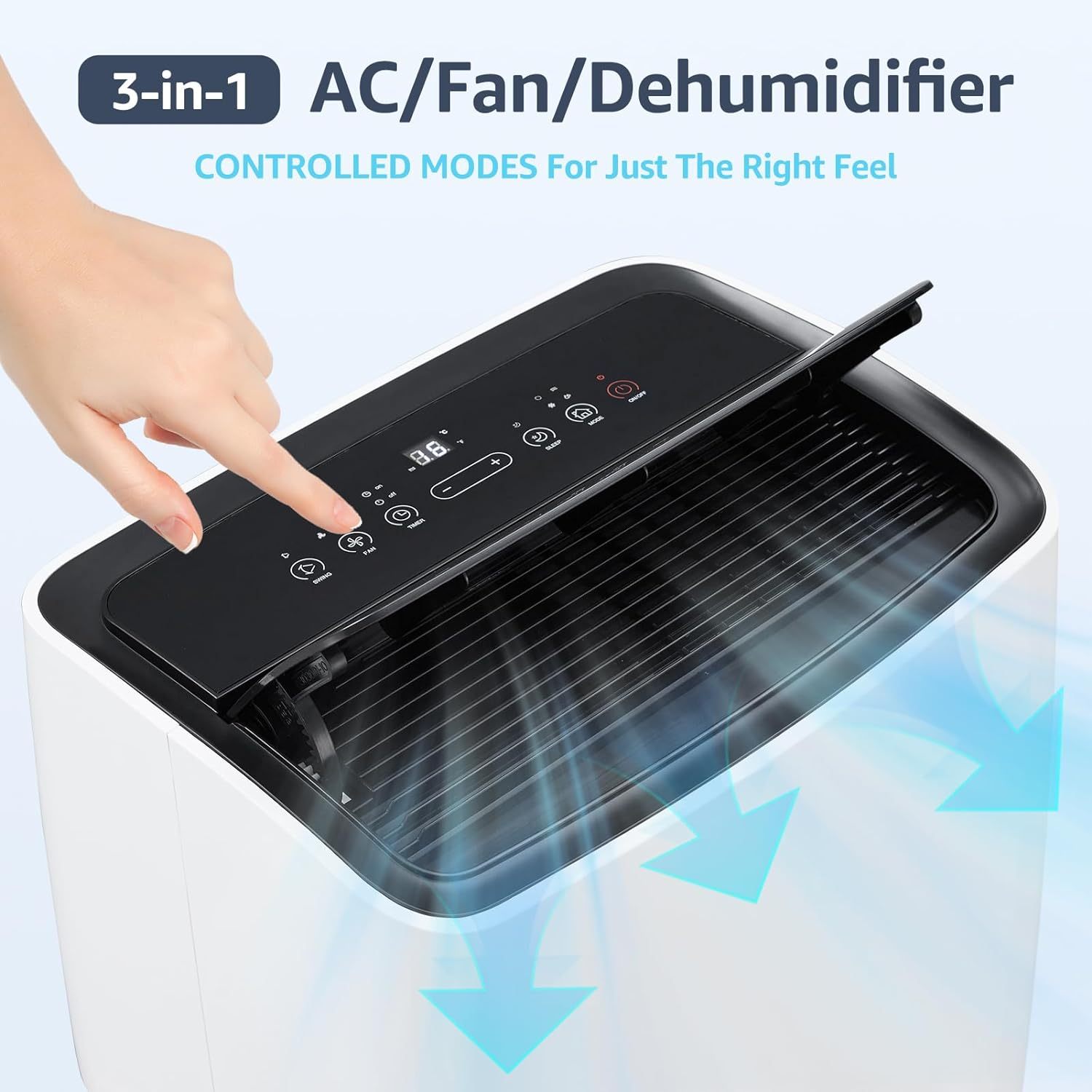 Portable 12000 Btu Air Conditioner 3 in 1 Cooling Ac - Temu