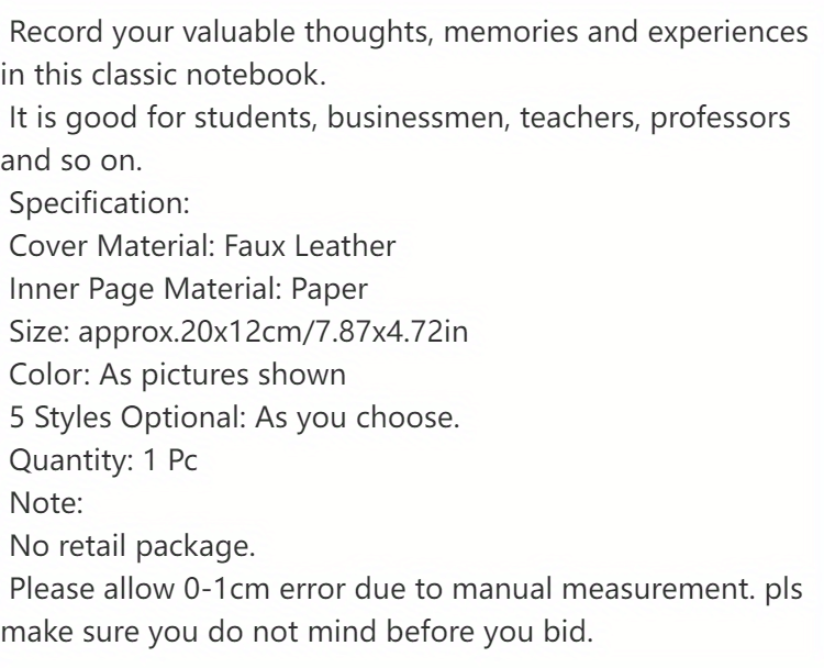 1pc Pastor Appreciation Journal - English Language, 136-page Refillable ...