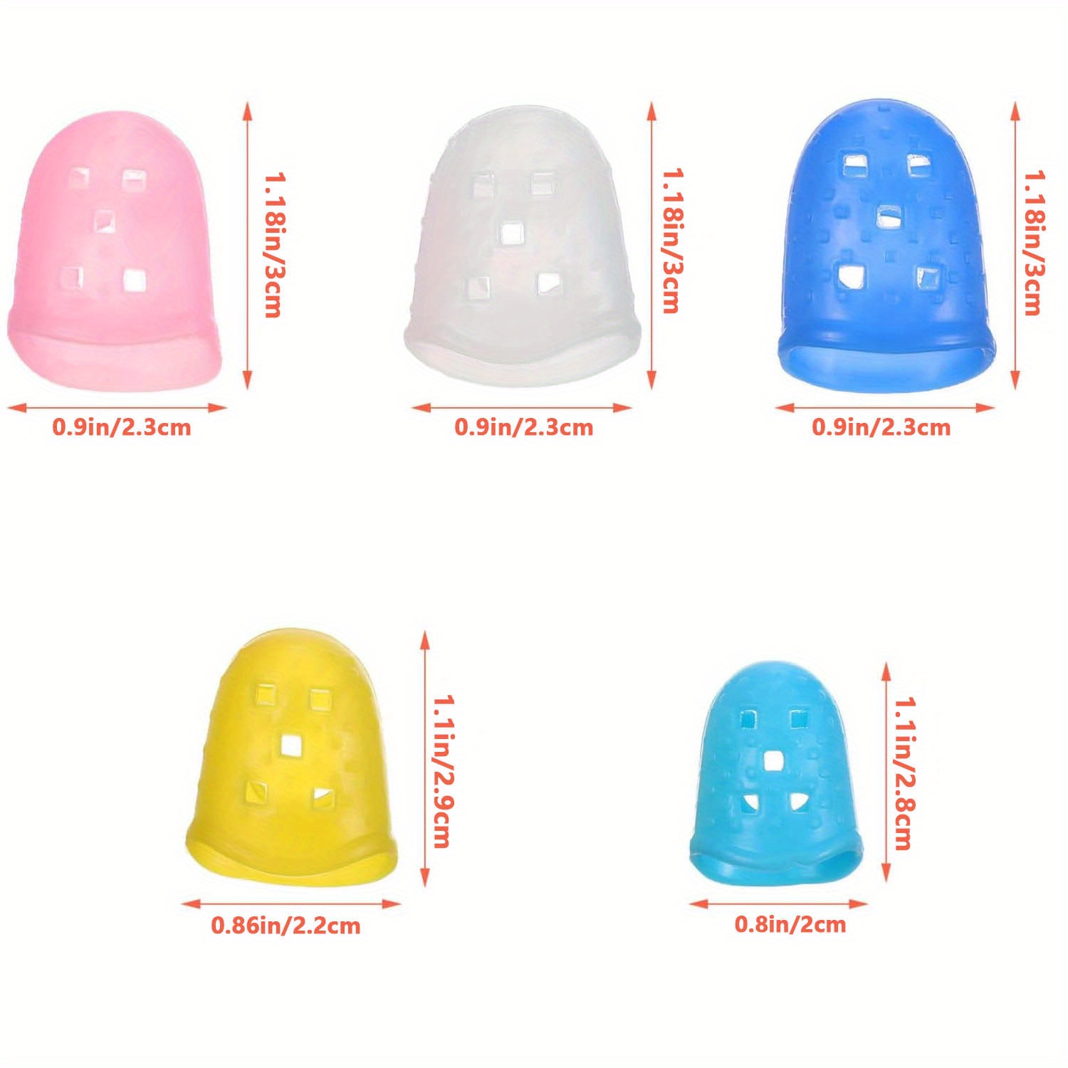 Silicone Guitar Finger Protectors Assorted Finger Guards - Temu