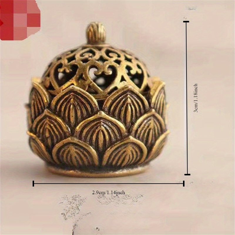 მიზიდავი მინი ლოტოსის საკმეველი წმინდა რეზი ჰოლოვანი დიზაინი - Temu Georgia