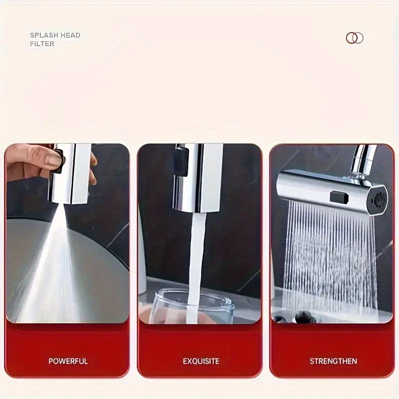 Universal 360° Rotating Faucet Aerator Kitchen Sink Water - Temu United ...