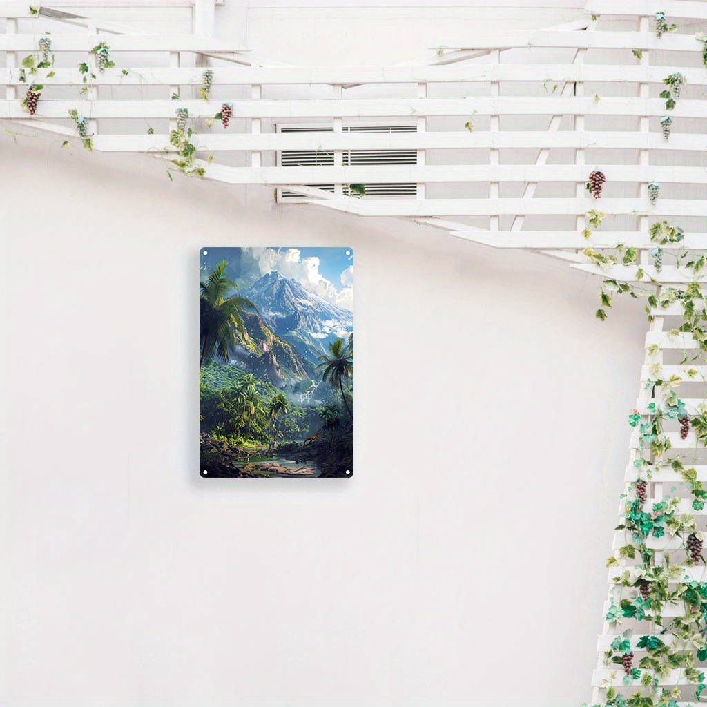 Art Mural En Aluminium Refuge Dinosaures Parfait Décoration - Temu Canada