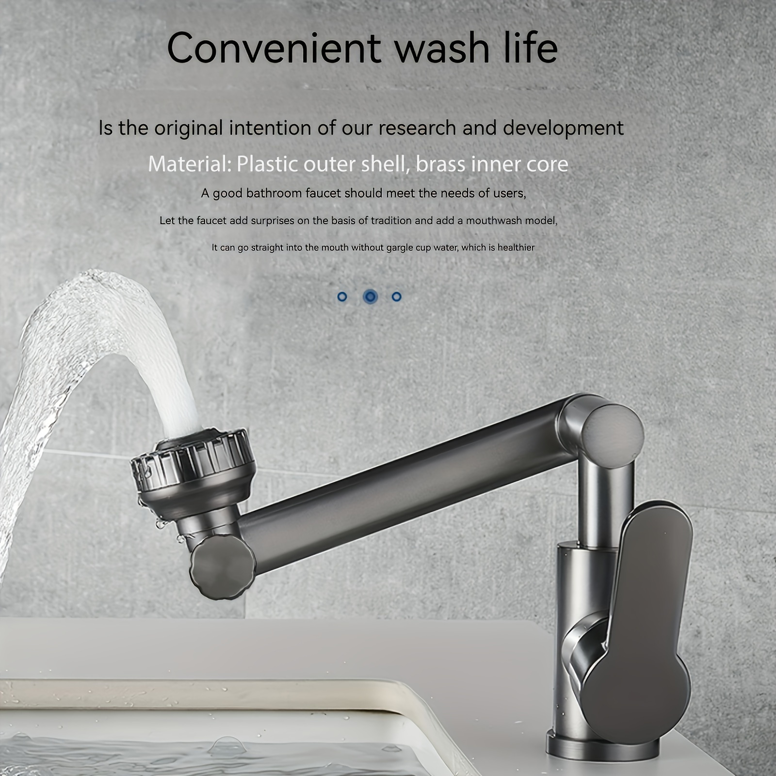 Open Mouth Faucet
