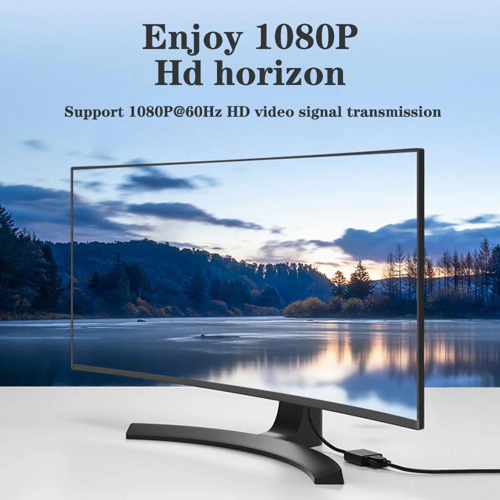 Displayport To Vga Adapter Converter Cable, Dp Male To Vga Female, No ...