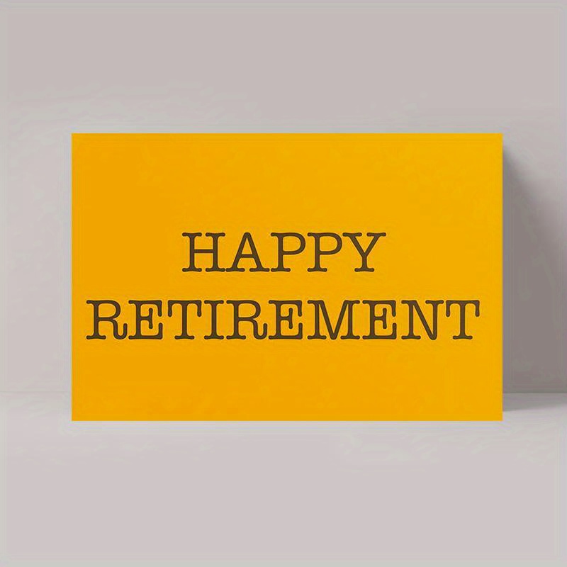Isang Pack ng Masayang Retirement Greeting Card kasama ang - Temu ...