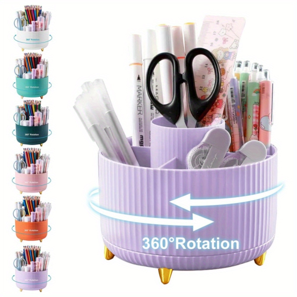 Purple office supplies store