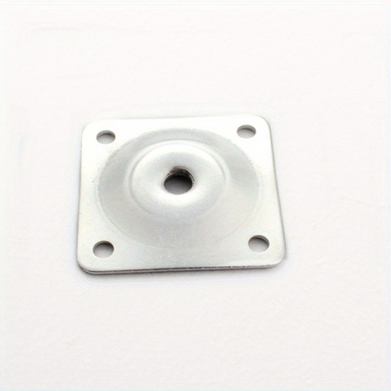 4-pack Metal Furniture Leg Mounting Plates With Hanger Bolts & Screws ...
