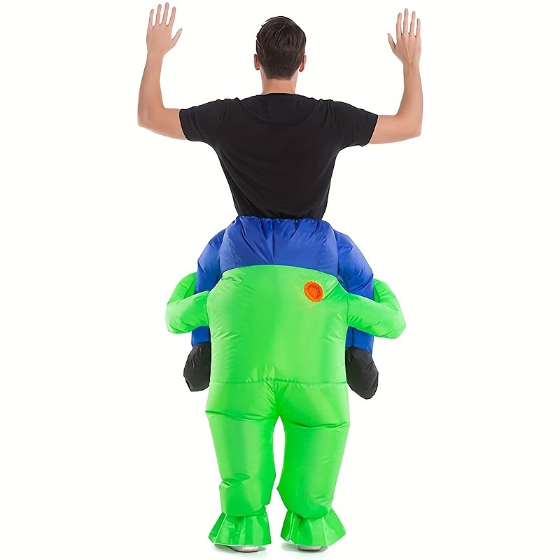 Inflatable Alien Carrying Costume Adults Polyester - Temu