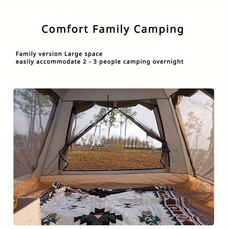 Outdoor Canopy Tent Two-in-one Portable Folding Tent Canopy Waterproof ...